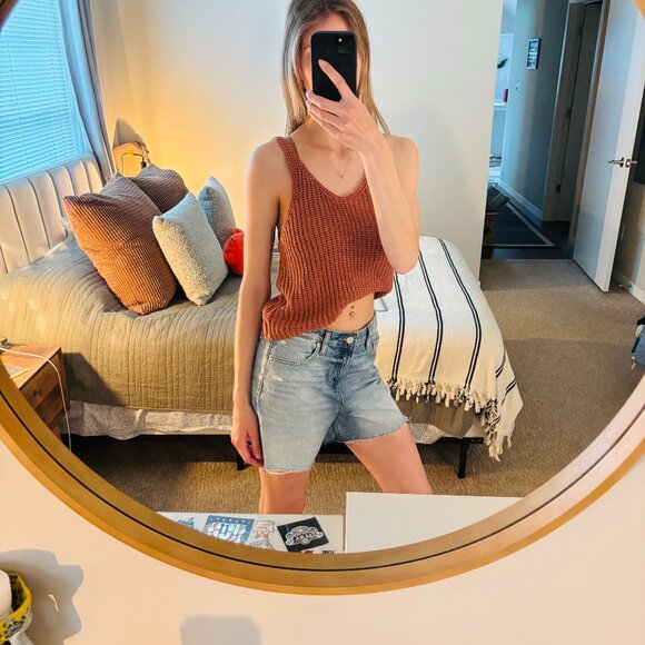 moon & madison | Tops | Moon Madison Crochet Boho Tank | Poshmark
